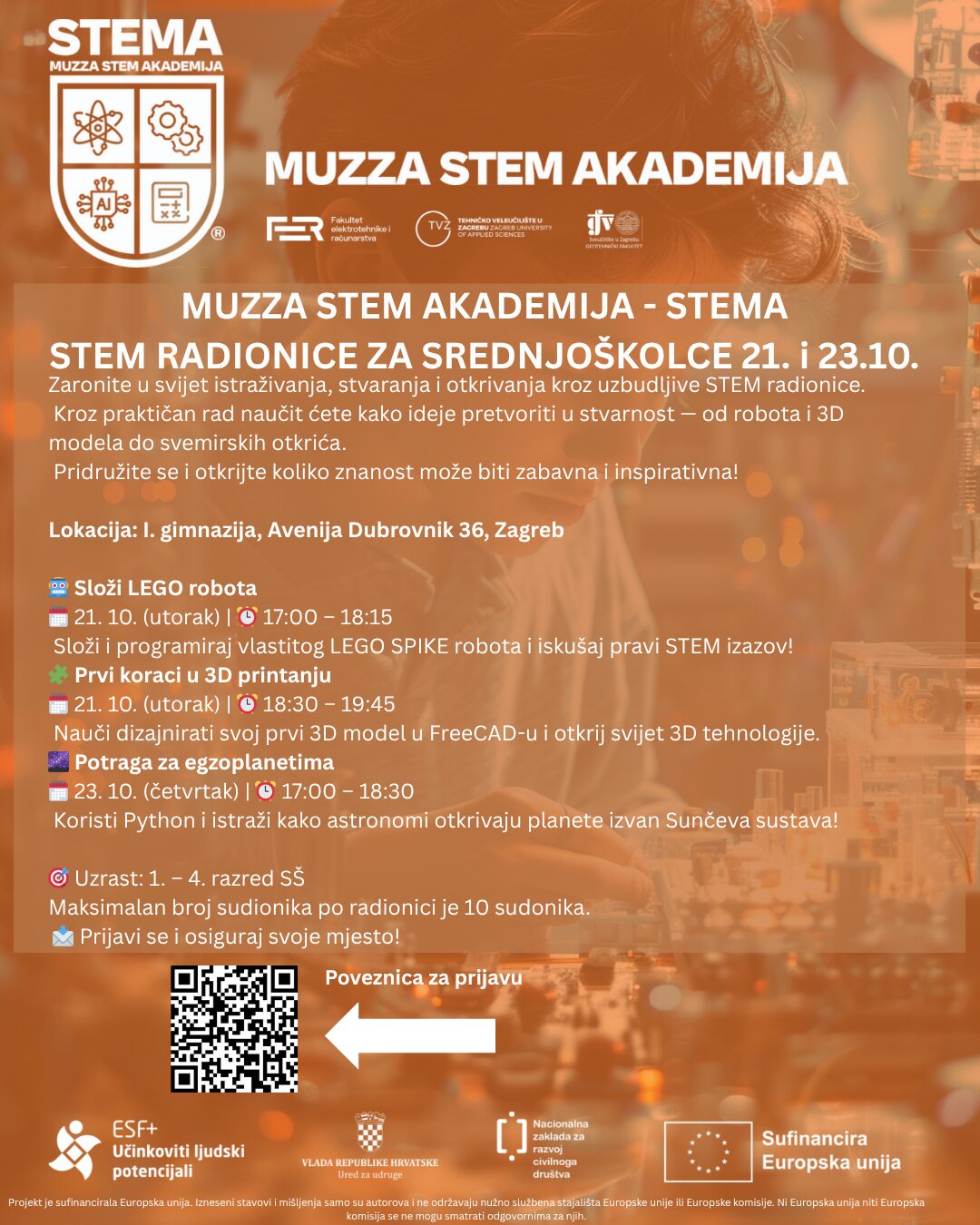 STEM radionice u I. gimnaziji: LEGO roboti, 3D printanje i potraga za egzoplanetima - Tehničko ...